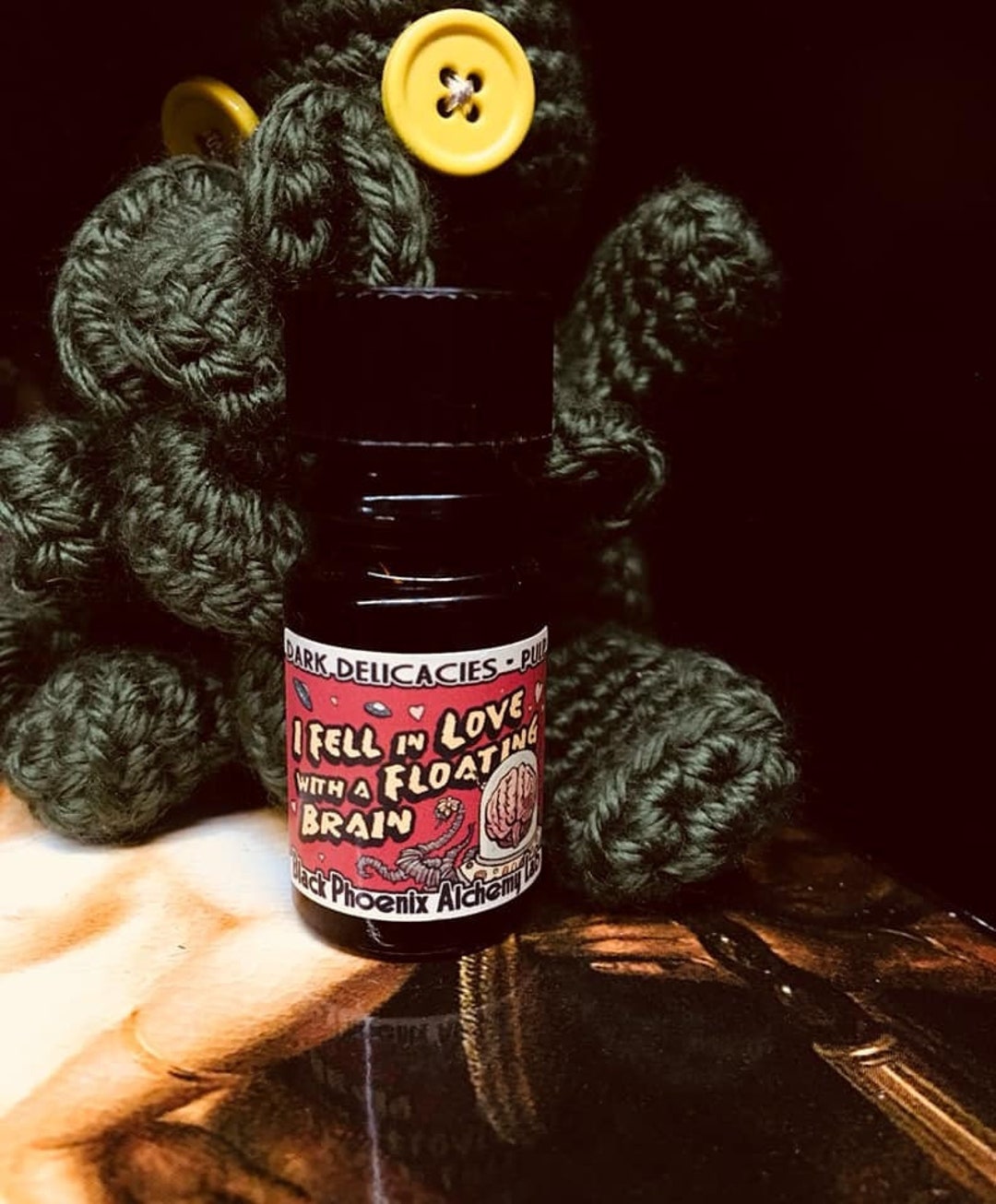 I Fell in Love With a Floating Brain Perfume Oil - 5ml - Black Phoenix ...