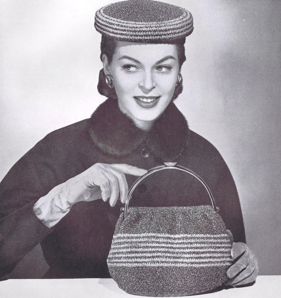 Vintage Crochet Patterns Hat Cloche Pillboxes Bags Purse Totes - Etsy