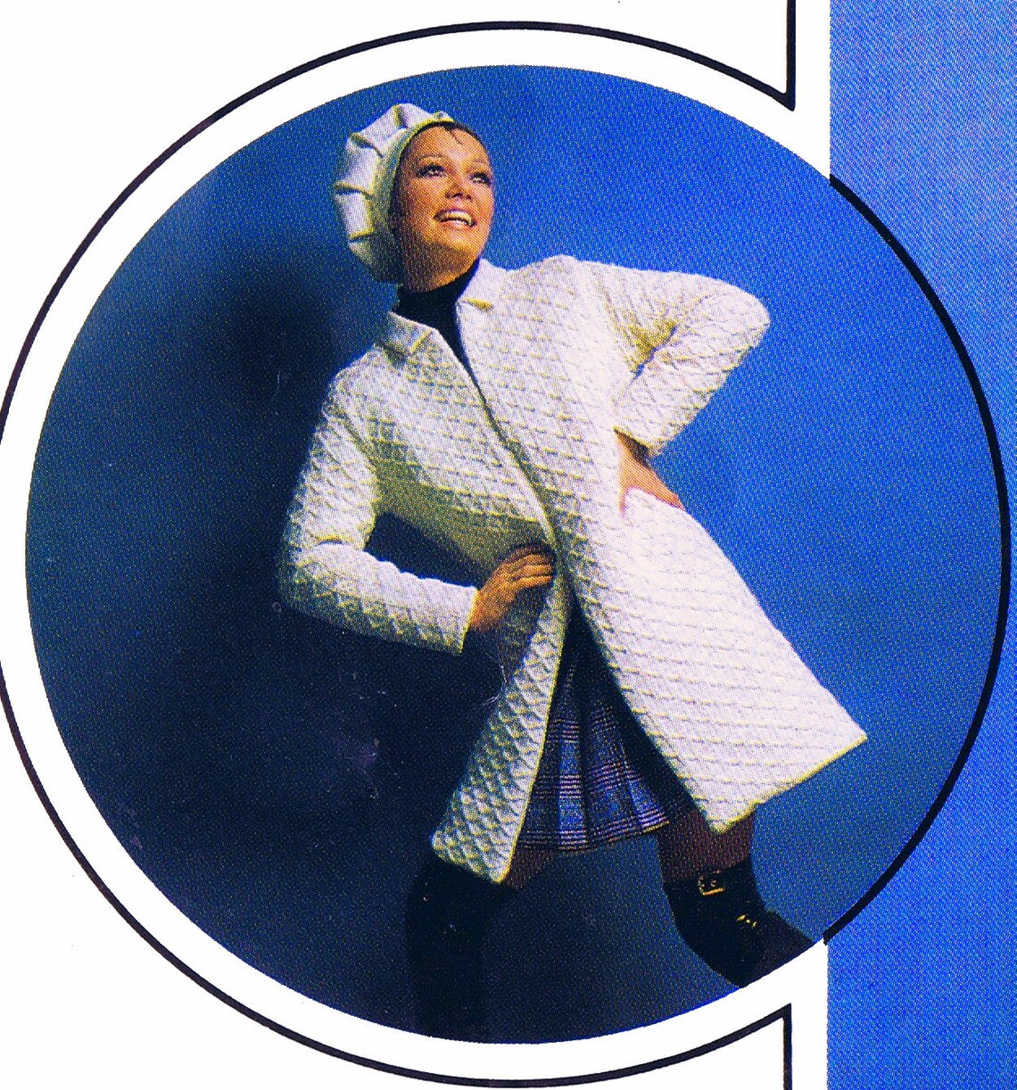 PDF Knitting Pattern Coat Diamond Pattern Beret Hat Knitting - Etsy