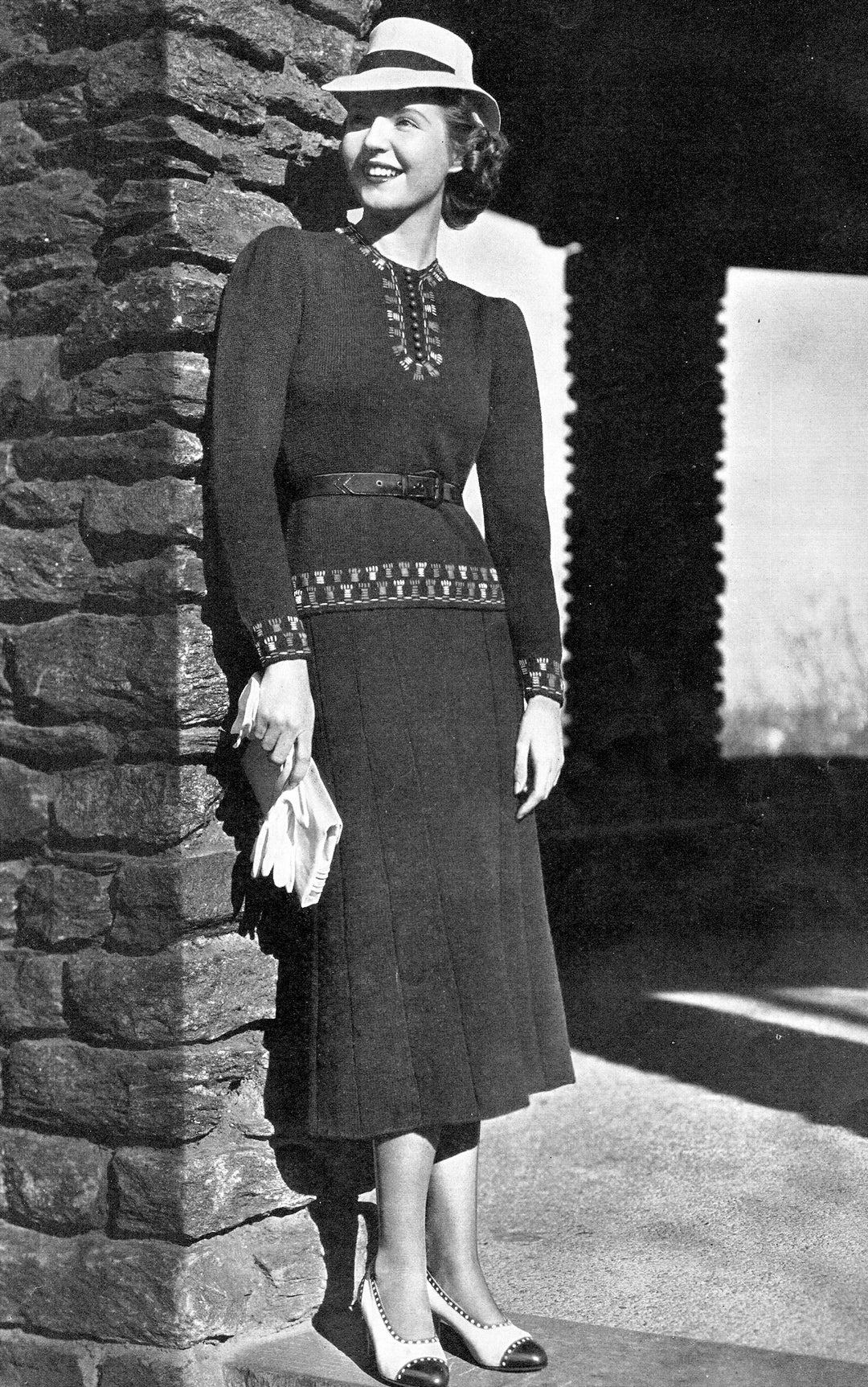 Vintage Couture Knitting Patterns, 1930s Fashion, Dresses, Suits ...