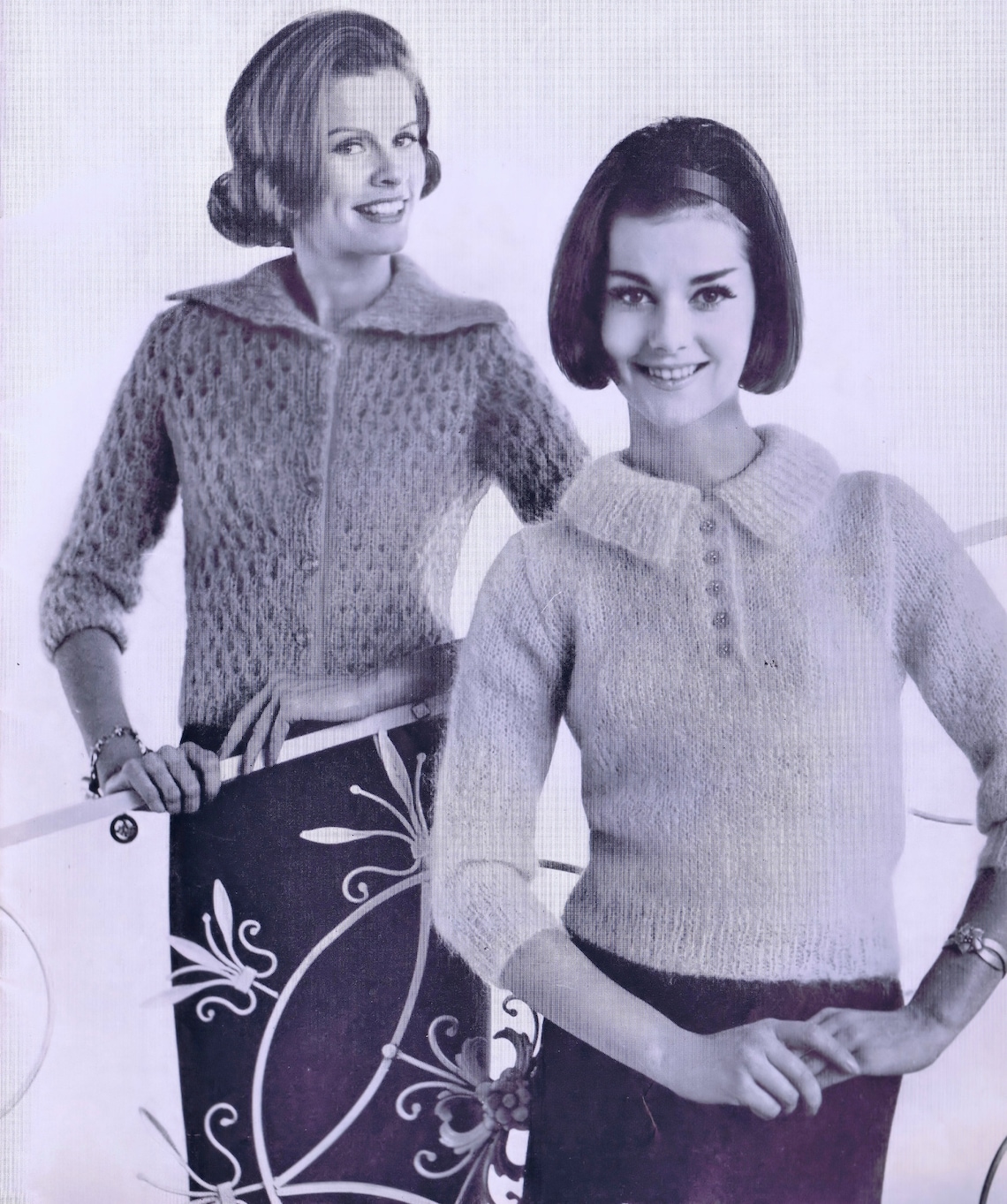 Vintage PDF Knitting Patterns Coats Suits Cardigans Dresses - Etsy