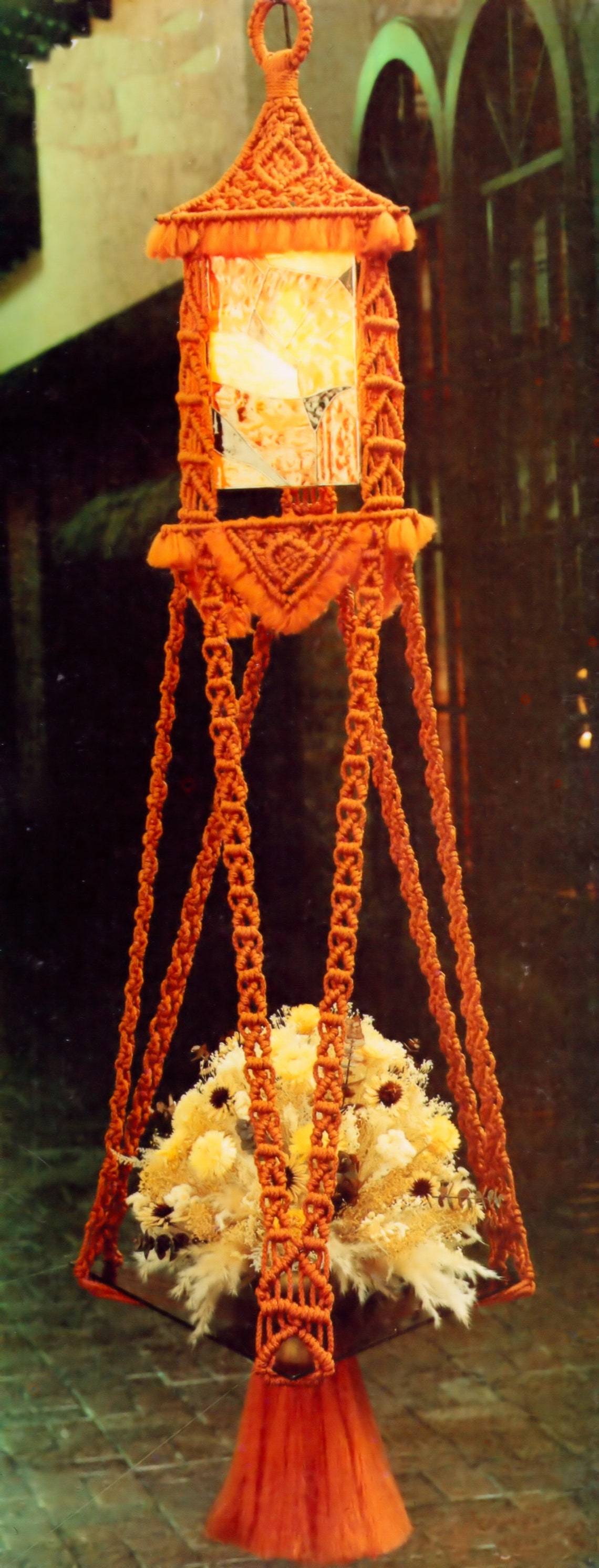Vintage Macramé Patterns Hanging Tables Planters Shelves - Etsy