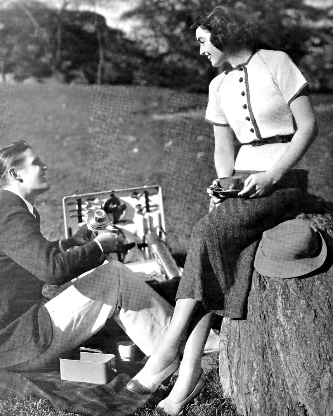 Vintage Couture Knitting Patterns, 1930s Fashion, Dresses, Suits ...