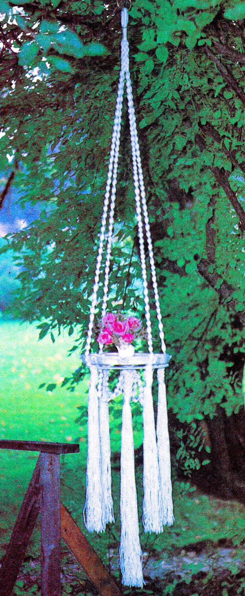 Macramé Patterns Hanging Tables Lamps Owls Purse Belts Wall - Etsy