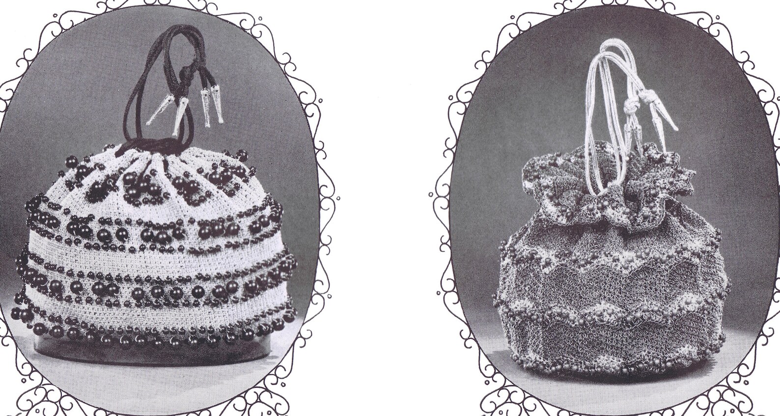 Vintage Crochet Patterns Hat Cloche Pillboxes Bags Purse Totes - Etsy