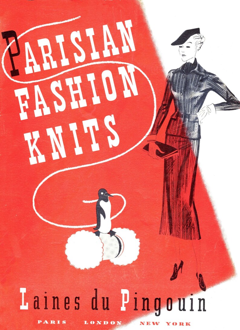 Vintage Knitting Patterns Dresses Suits Coats Tailored Blouses Jackets ...