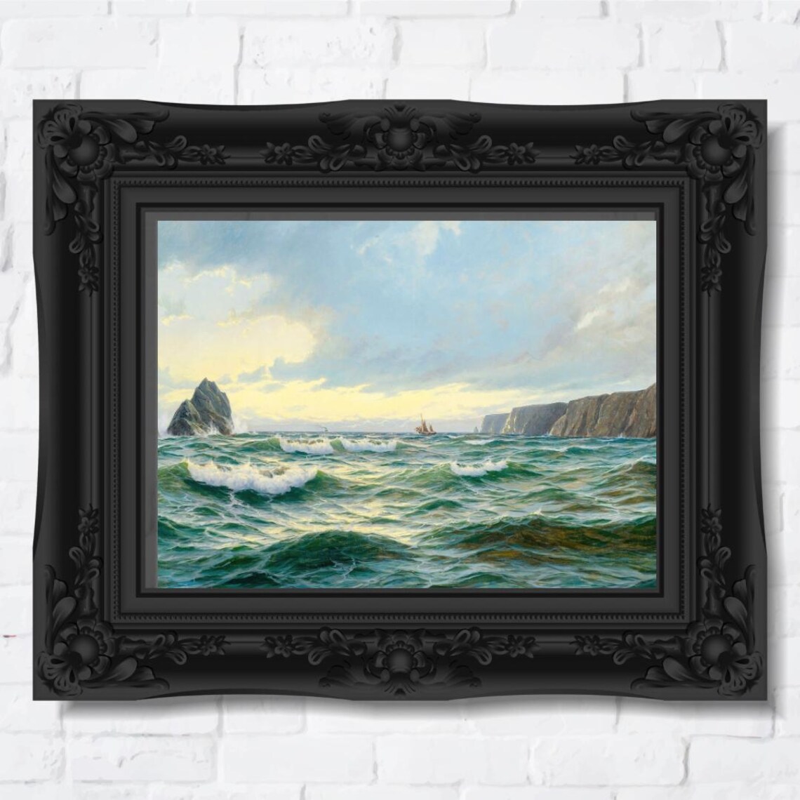 The Chronicles of Narnia Themed Print Narnia Wall Art Ship and Ocean ...