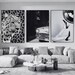 Bundle of 3 Luxury Designer Wall Art Canvas | Designer Living Room ...