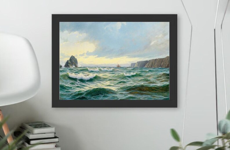 The Chronicles of Narnia Themed Print Narnia Wall Art Ship and Ocean ...