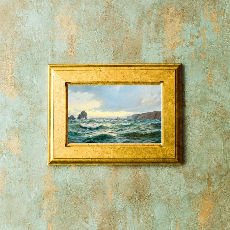 The Chronicles of Narnia Themed Print Narnia Wall Art Ship and Ocean ...