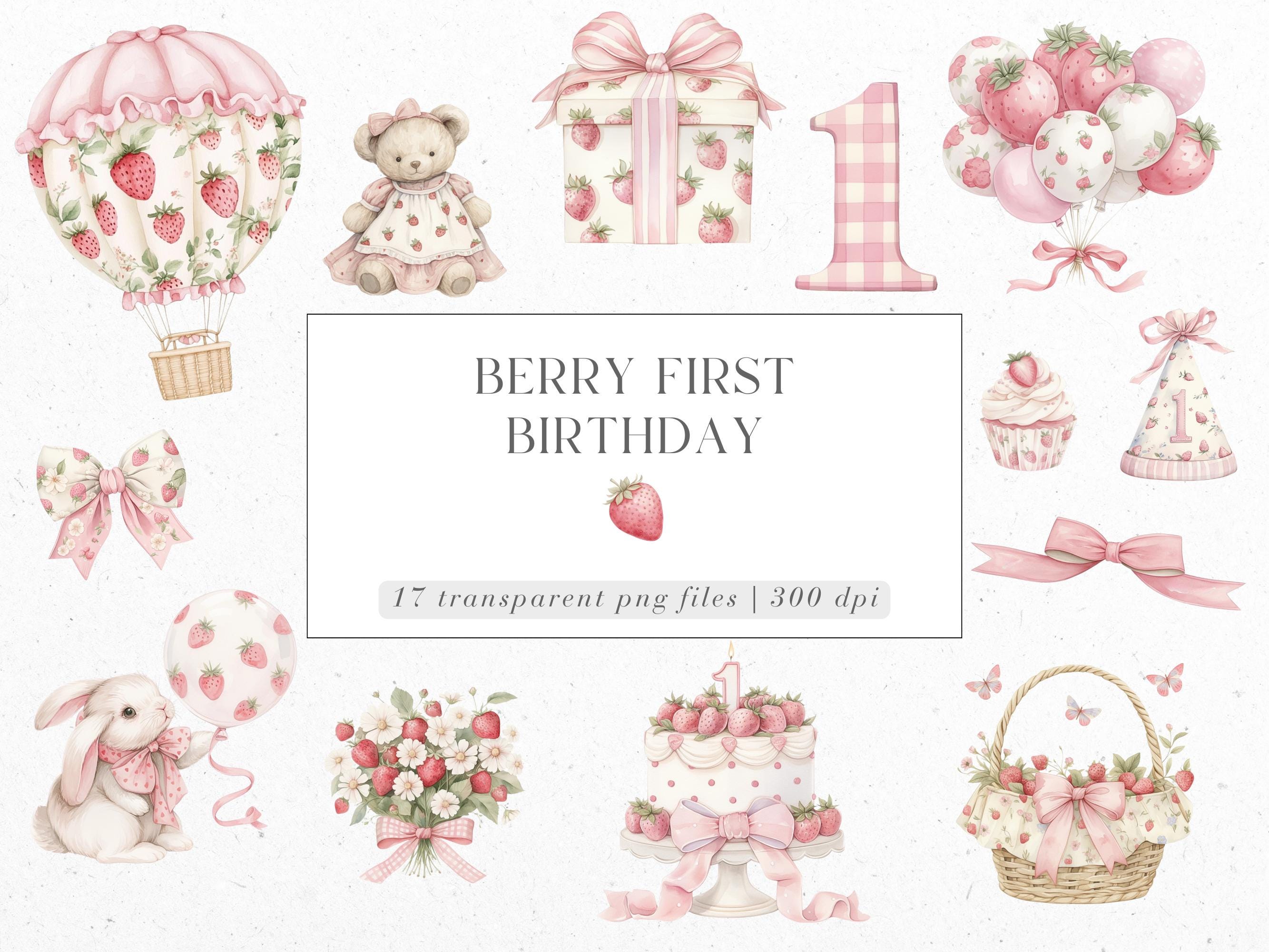 Berry First Birthday, Birthday Party, First Birthday, Berry 1st ...