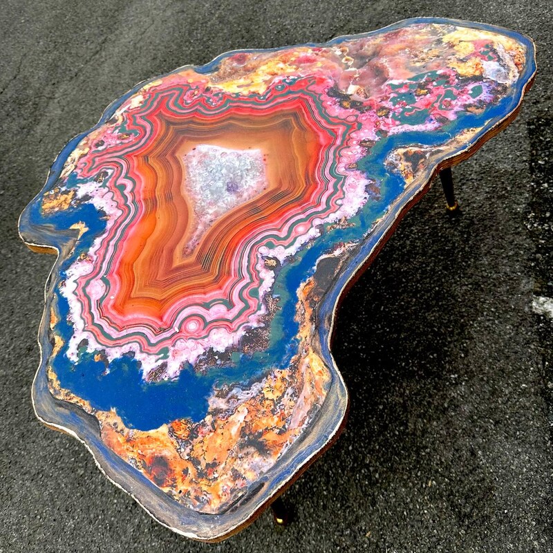 Geode Table - Etsy
