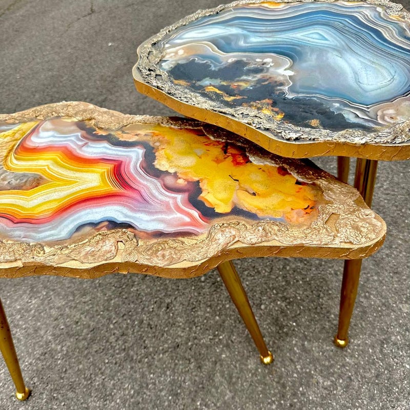Resin Coffee Table - Etsy