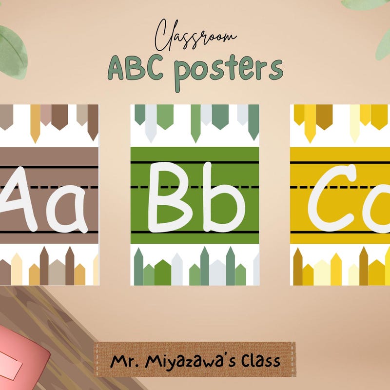 Abc Poster - Etsy