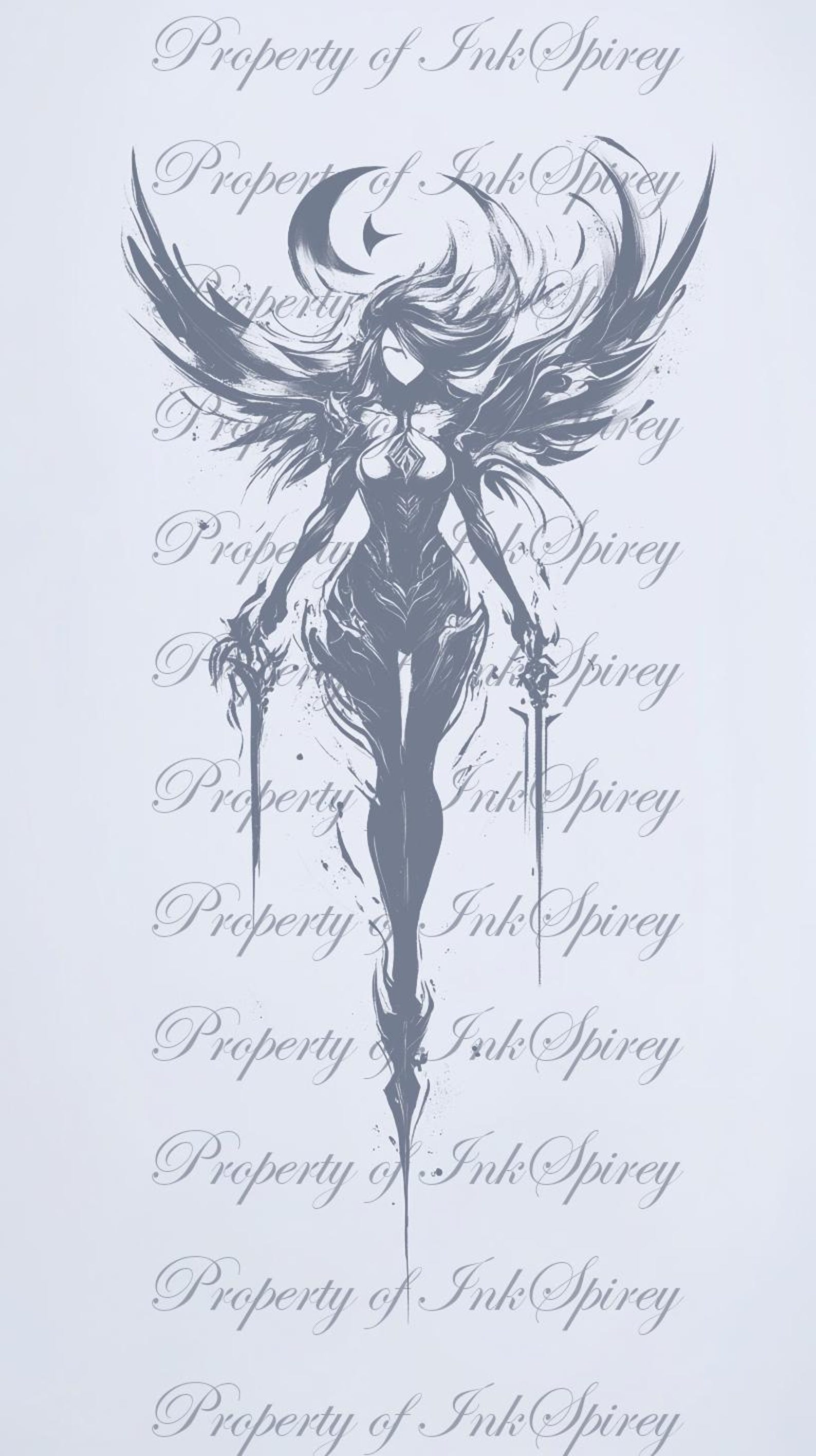 Kayle Tattoo Design 2 - Etsy