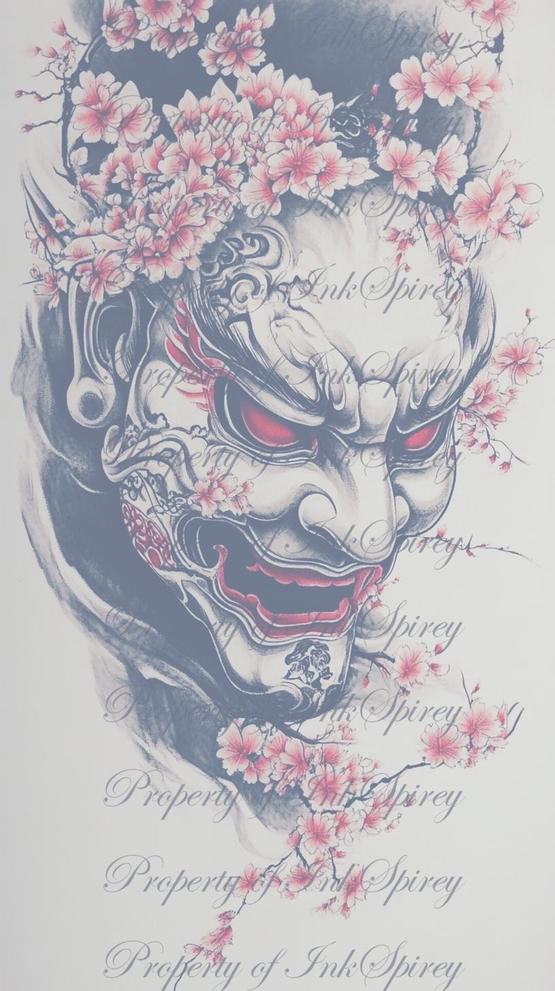 Traditional Mask Tattoo Design - Etsy