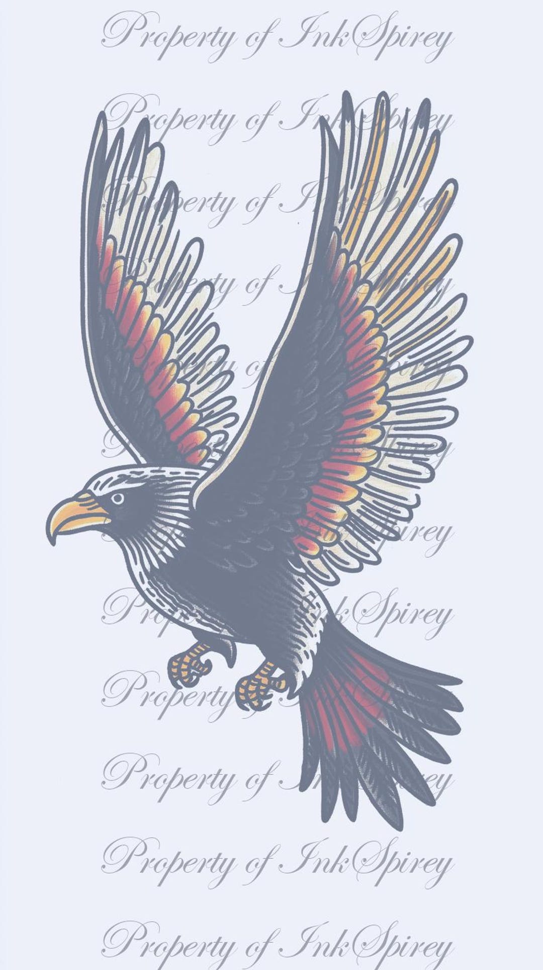 Traditional Raven Tattoo Design - Etsy