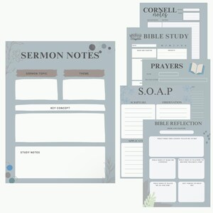 Digital Bible Study Tools | Printable Bible Templates | Bible Summary ...