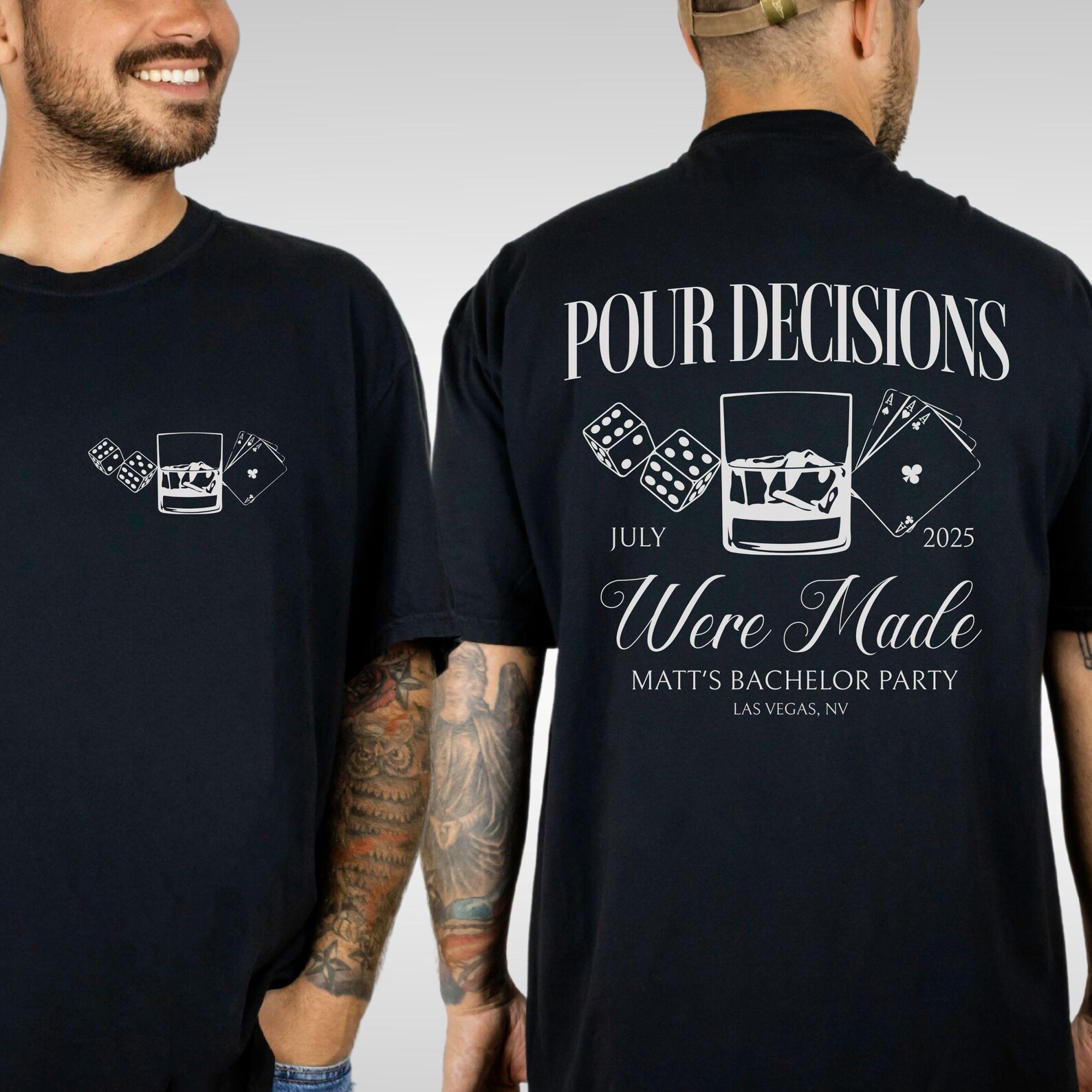Custom Bachelor Party Shirt, Personalized Bachelor Trip Shirt ...