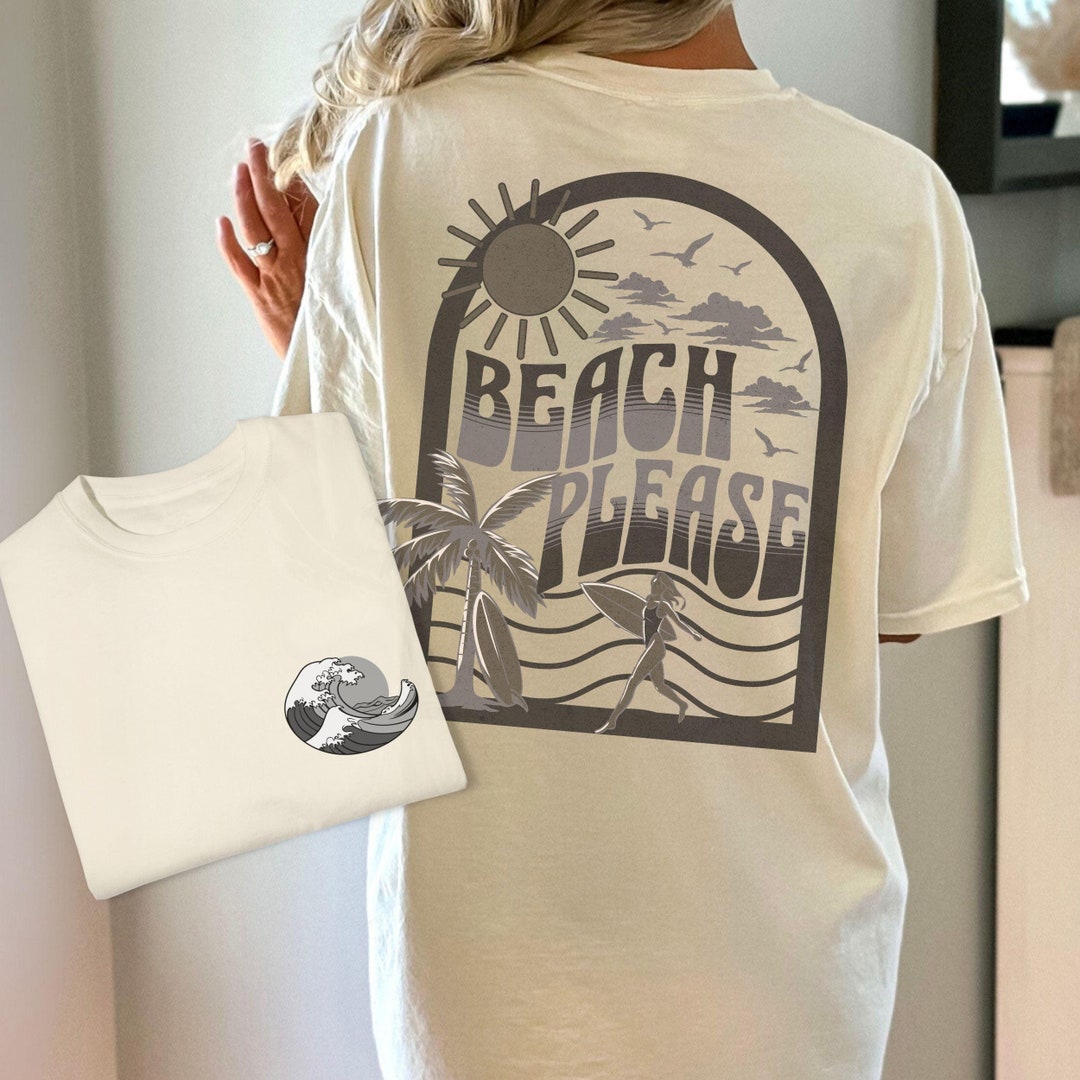 Funny Girls Beach Trip Tee, Tropical Summer Shirts, Beach Vacation T ...