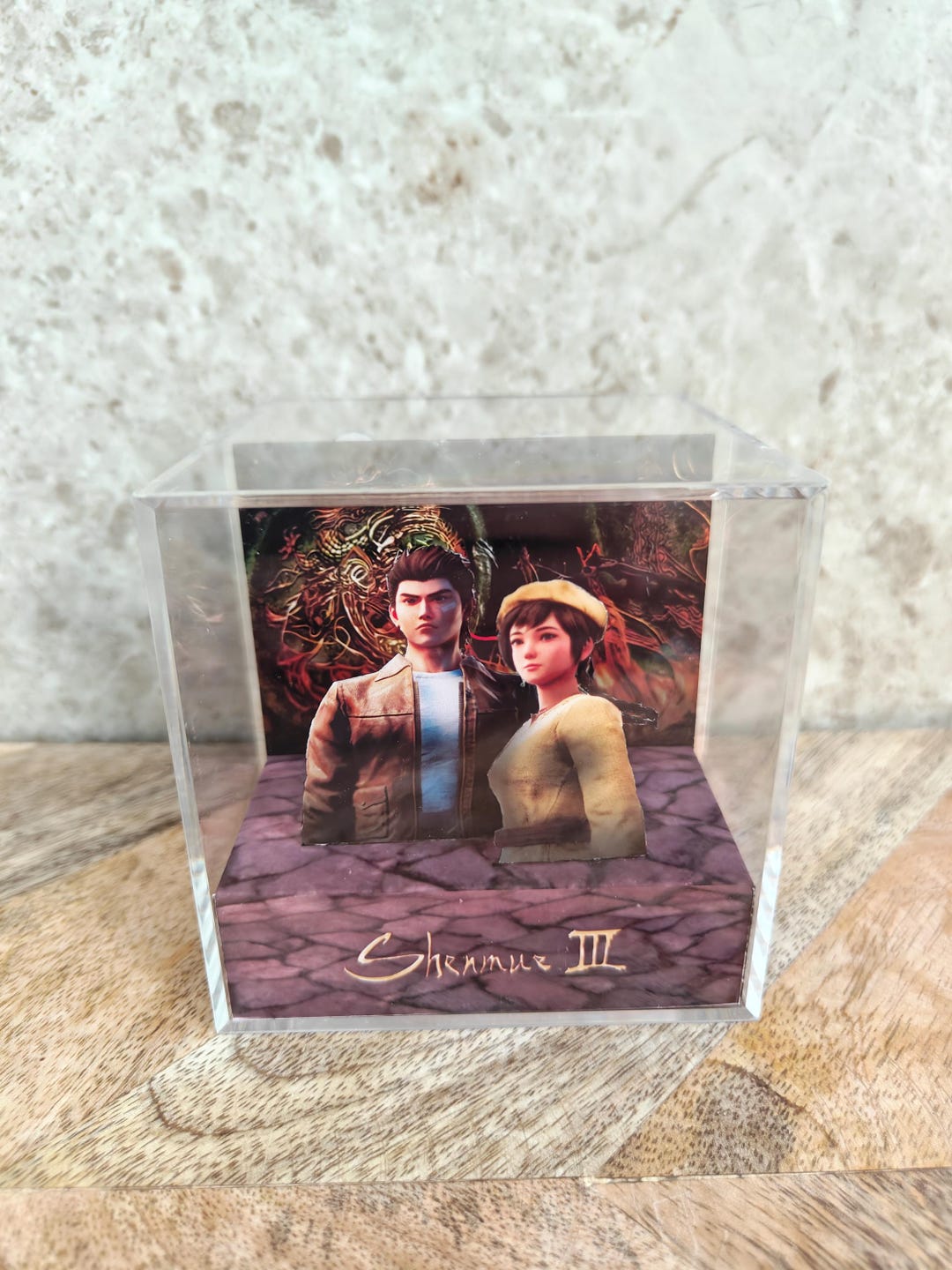 Shenmue 3 Two-sided Diorama Cube - Etsy