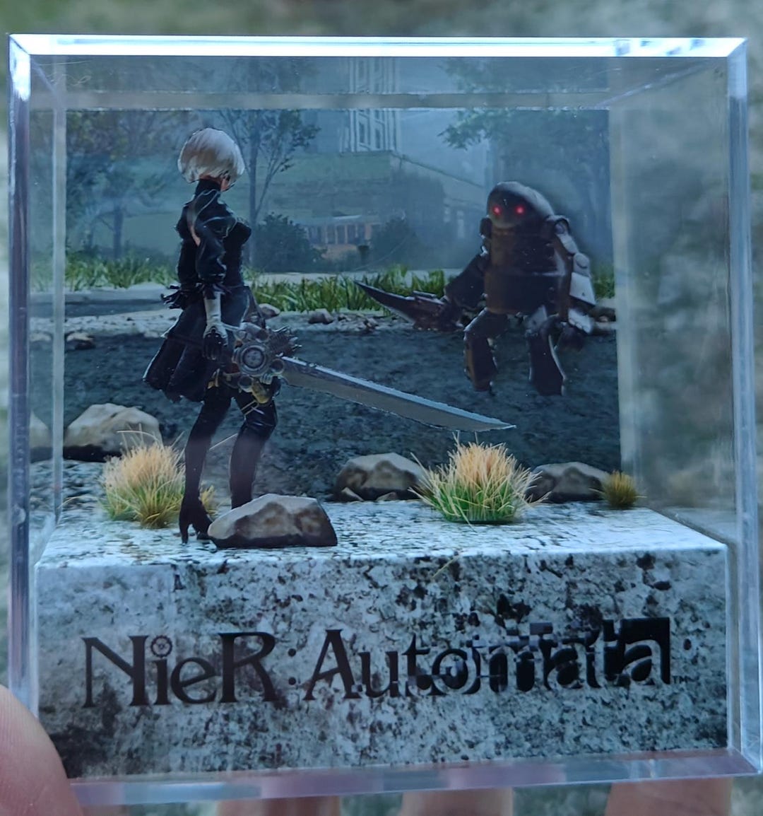 Nier: Automata Two-sided Diorama Cube - Etsy