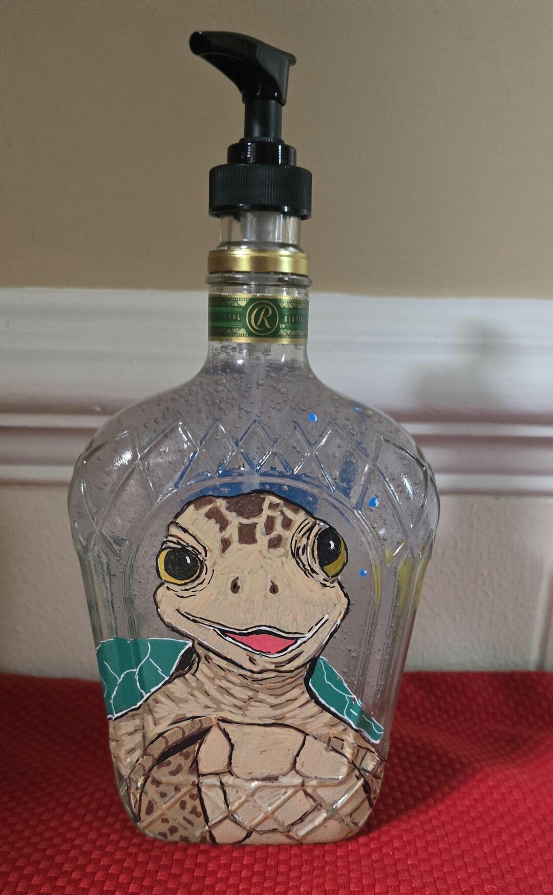 Sea Turtle Bottle Soap Dispenser - Etsy