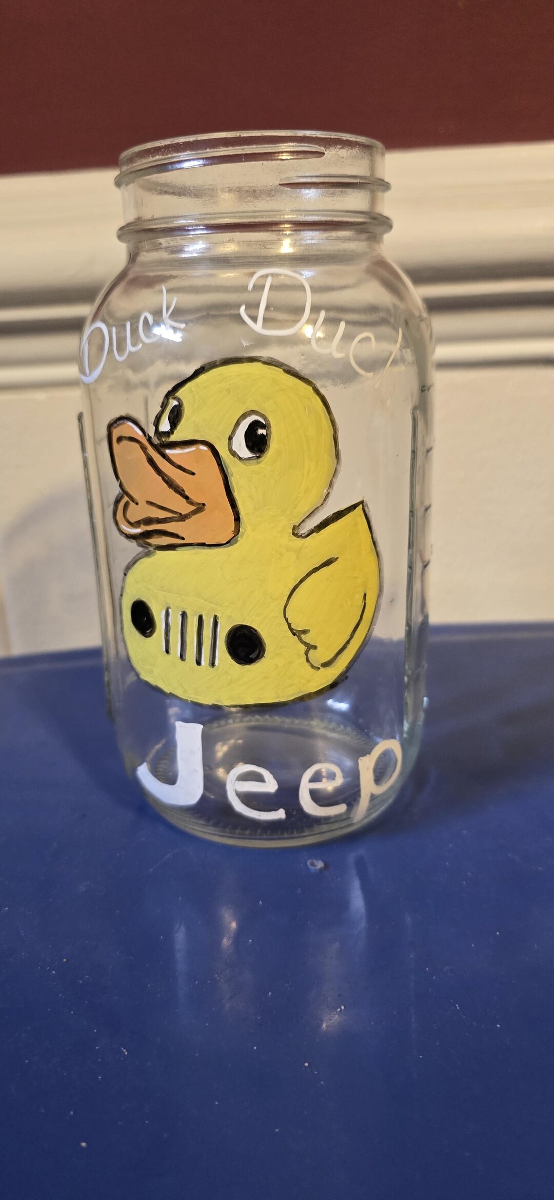 Duck Mason Jar - Etsy