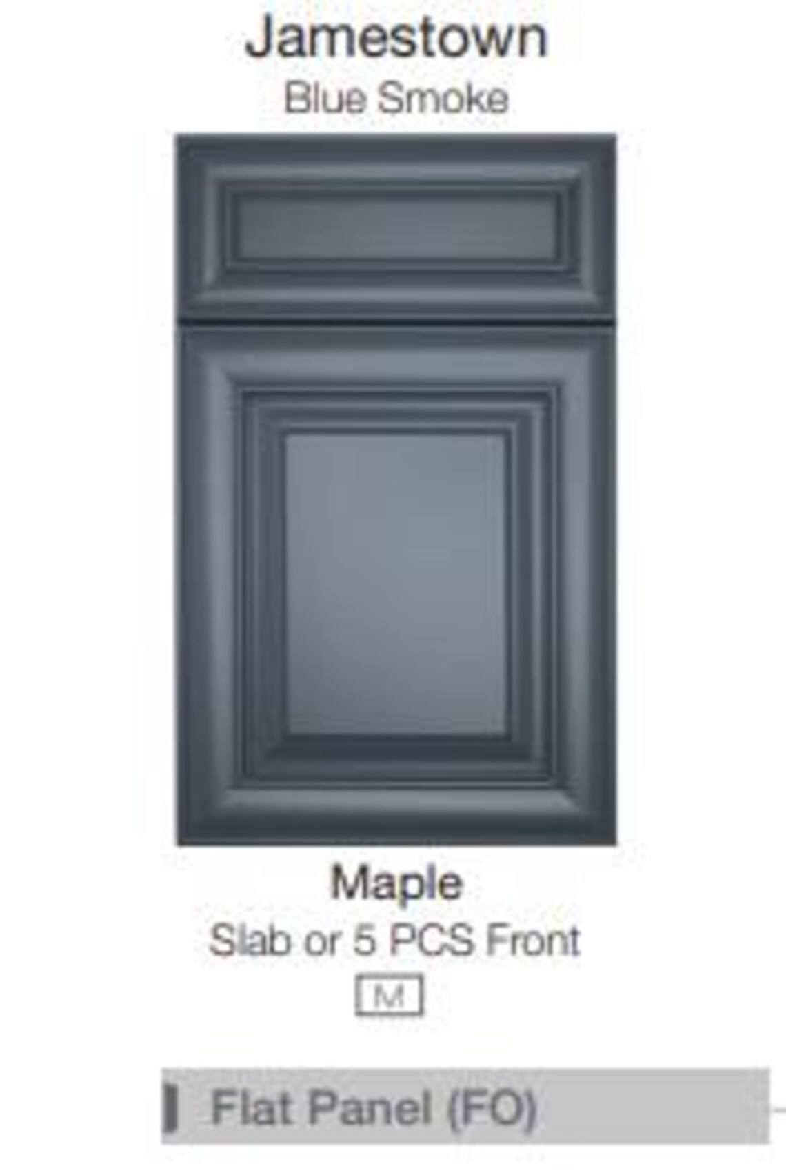 Kitchen Cabinetry Blue Smoke Raised Panel Modern Farmhouse Kitchens ...