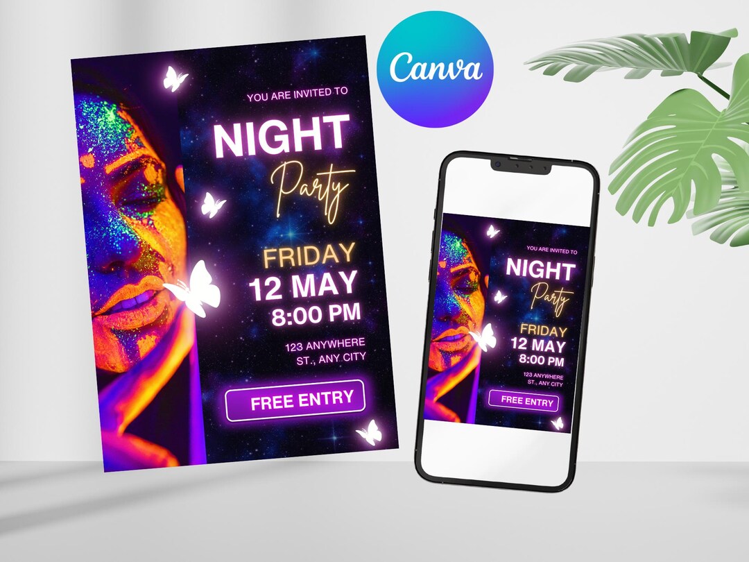 Editable Girls Night Out Invitation, Ladies Night, Girls Night In ...