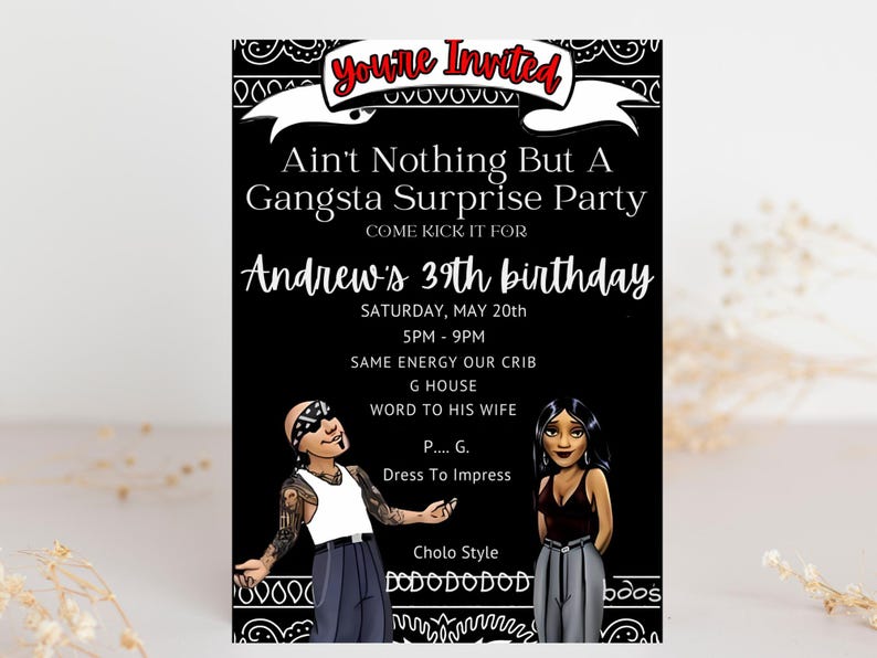 Editable Cholo Birthday Invitation Template, Printable Cholo Invite ...