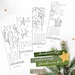 Printable Coloring Bible Verse Bookmarks for Kids Christian Nativity ...
