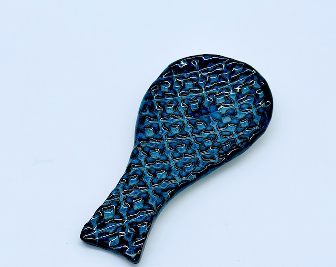 Small Spoon Rest, Dragonfly, Circular Ceramic Dish, Handmade - Etsy