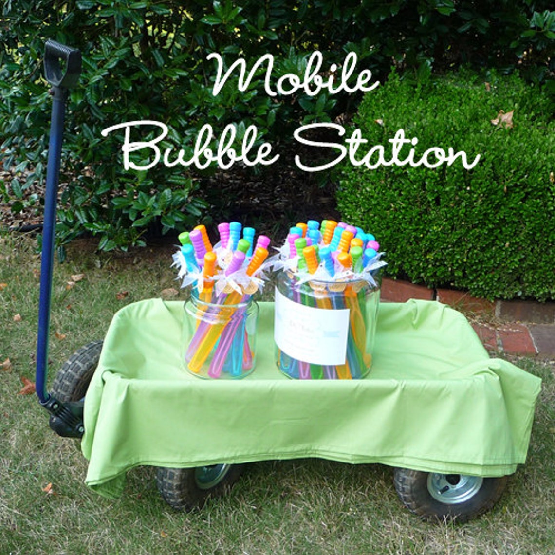 Enjoy & Have Fun Bubble Wand Gift Tags - Customizable Text, Instant ...