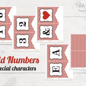 Printable Team Spirit Banner in Red & Black - Etsy