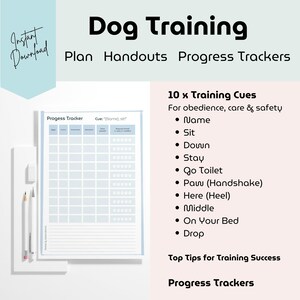 Dog Training Plan | Positive Reinforcement | Essential Puppy & Adult ...