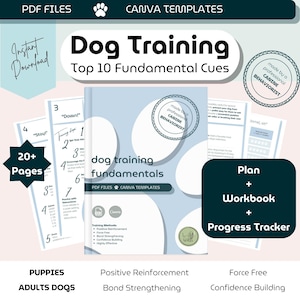 Dog Training Plan | Positive Reinforcement | Essential Puppy & Adult ...