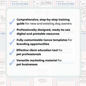 Dog Training Plan | Positive Reinforcement | Essential Puppy & Adult ...