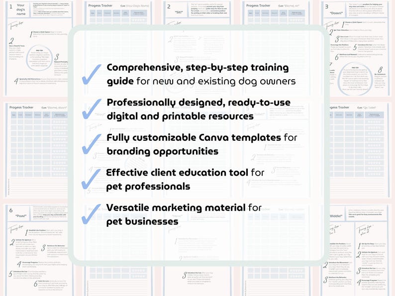 Dog Training Plan | Positive Reinforcement | Essential Puppy & Adult ...