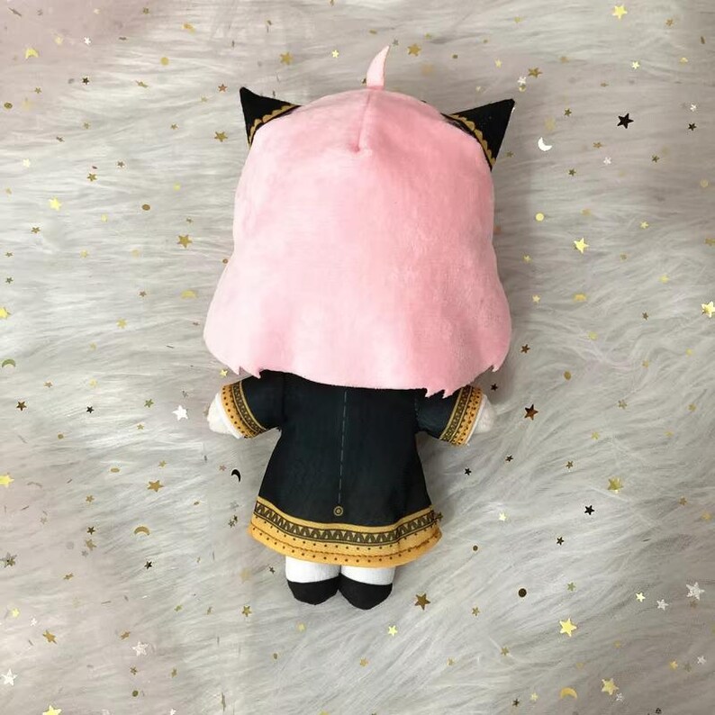 Anime Spy X Family Anya Forger Plush Toy 20cm Lion Doll Chimera Pink ...