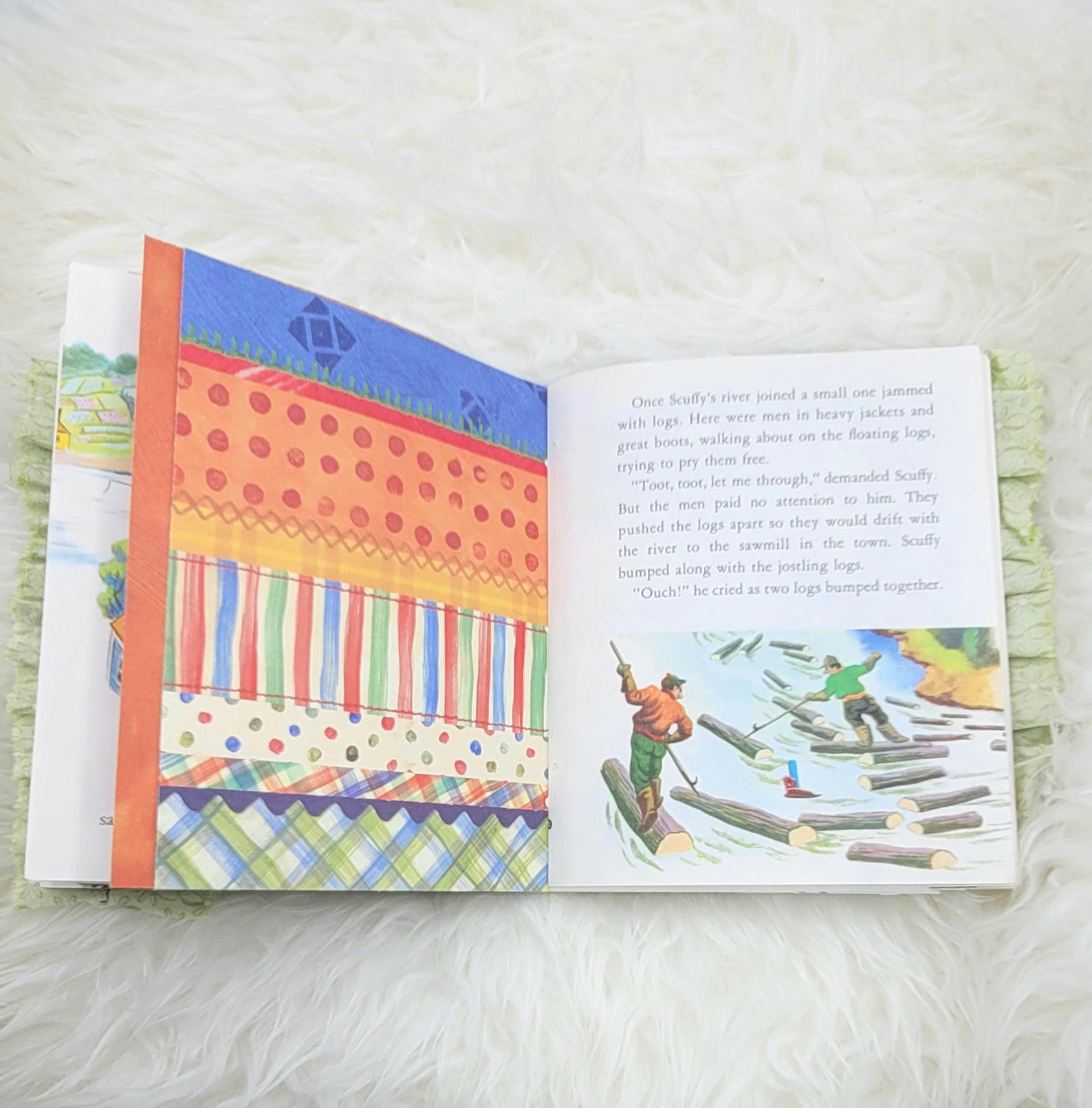 Scuffy the Tugboat Little Golden Book #1- Junk Journal Kit With Bonus ...