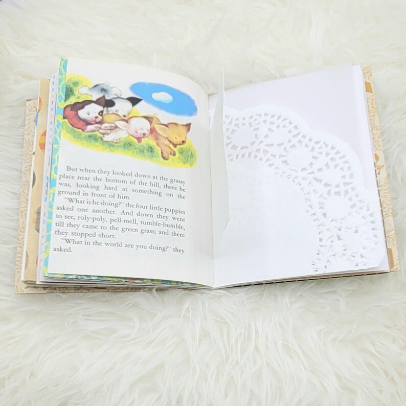 The Poky Little Puppy Little Golden Book #1- Junk Journal Kit With ...