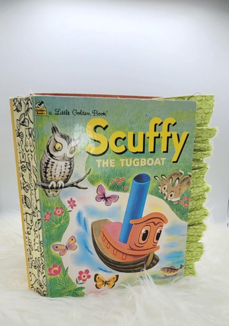 Scuffy the Tugboat Little Golden Book #1- Junk Journal Kit With Bonus ...