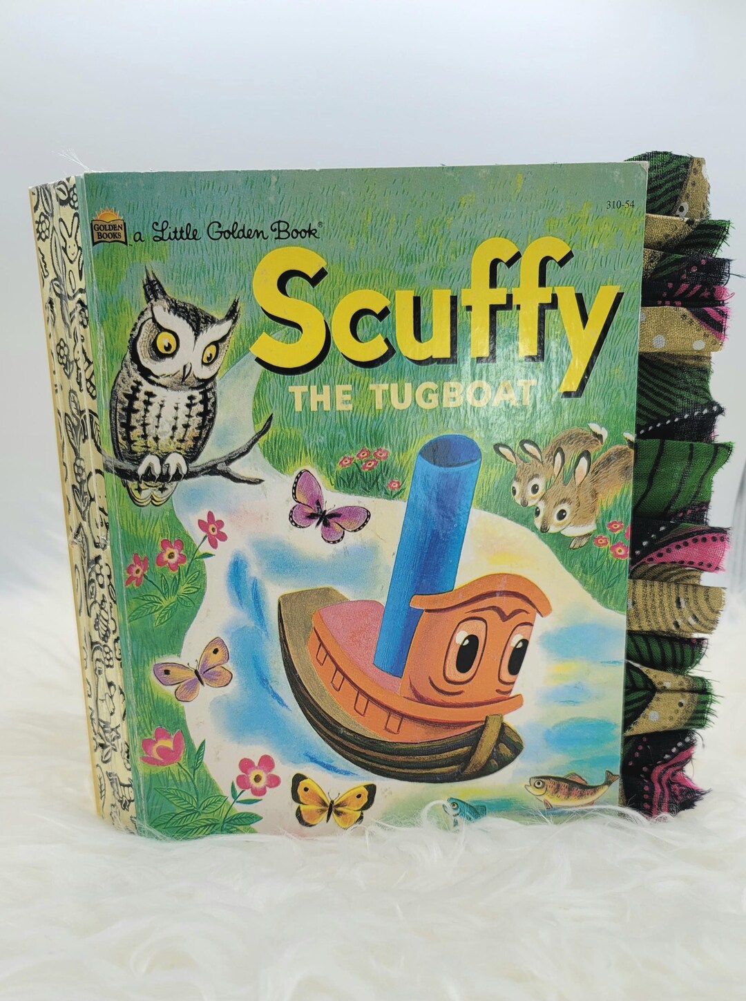 Scuffy the Tugboat Little Golden Book- Junk Journal Kit #2 With Bonus ...
