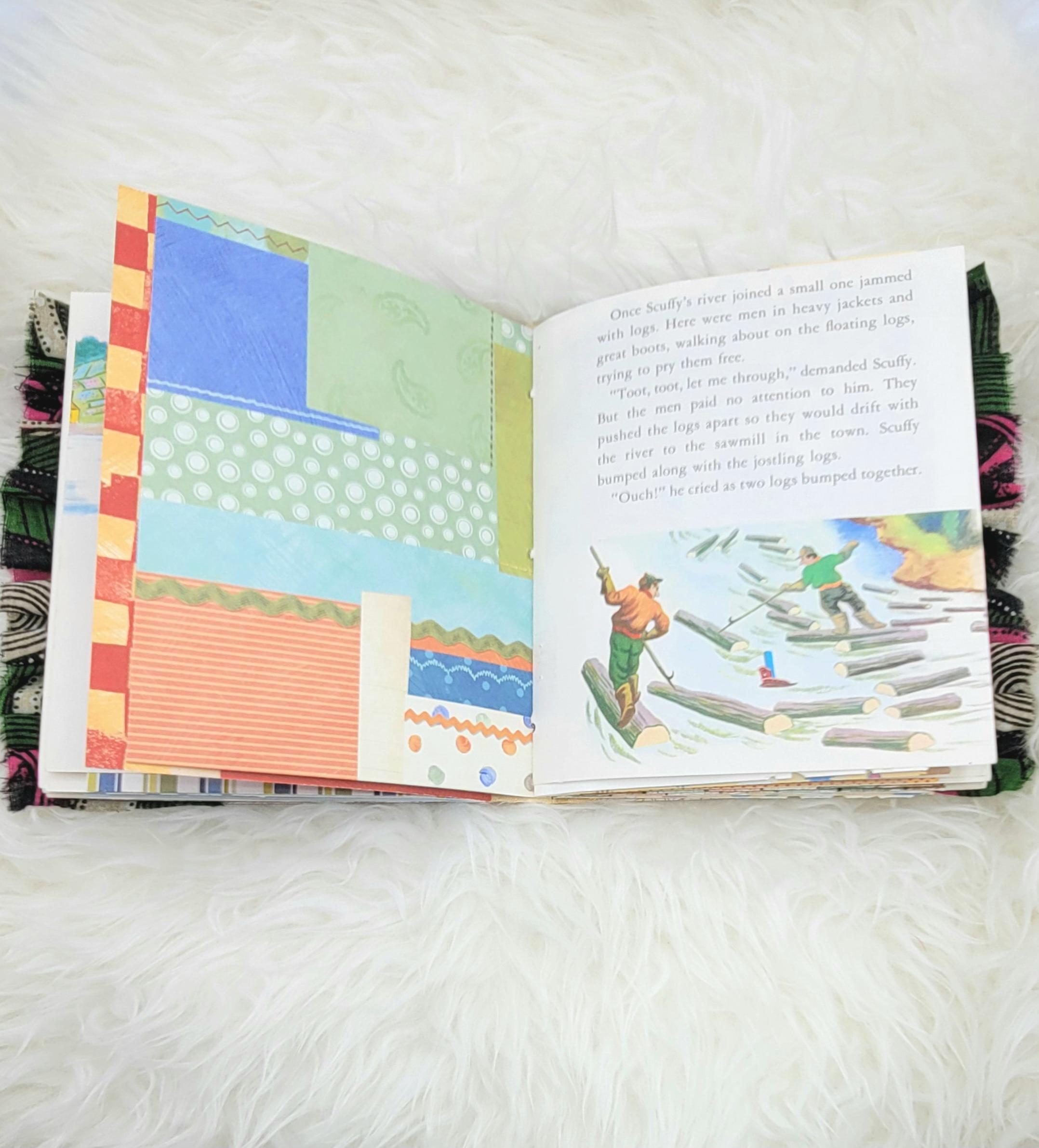 Scuffy the Tugboat Little Golden Book- Junk Journal Kit #2 With Bonus ...