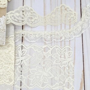 Vintage-style Lace 3-pack | 2 Feet Each | Decorative Ribbon Trim for ...