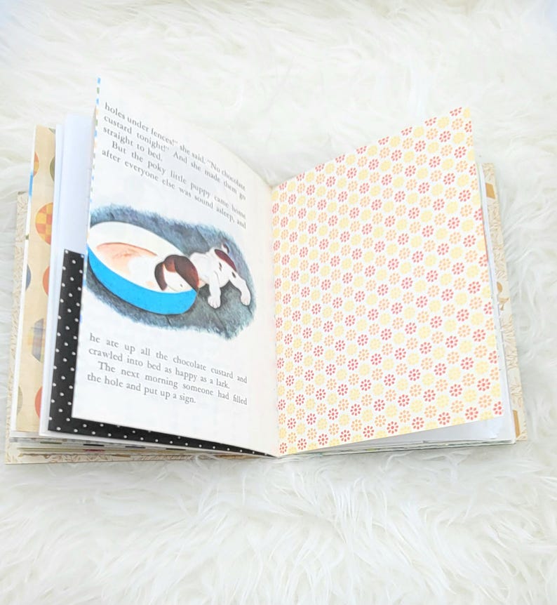 The Poky Little Puppy Little Golden Book #1- Junk Journal Kit With ...