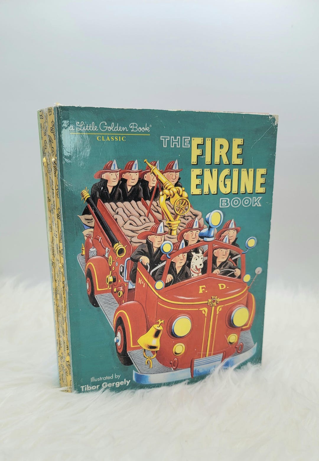 The Fire Engine Book- Little Golden Book- Junk Journal Kit With Bonus ...