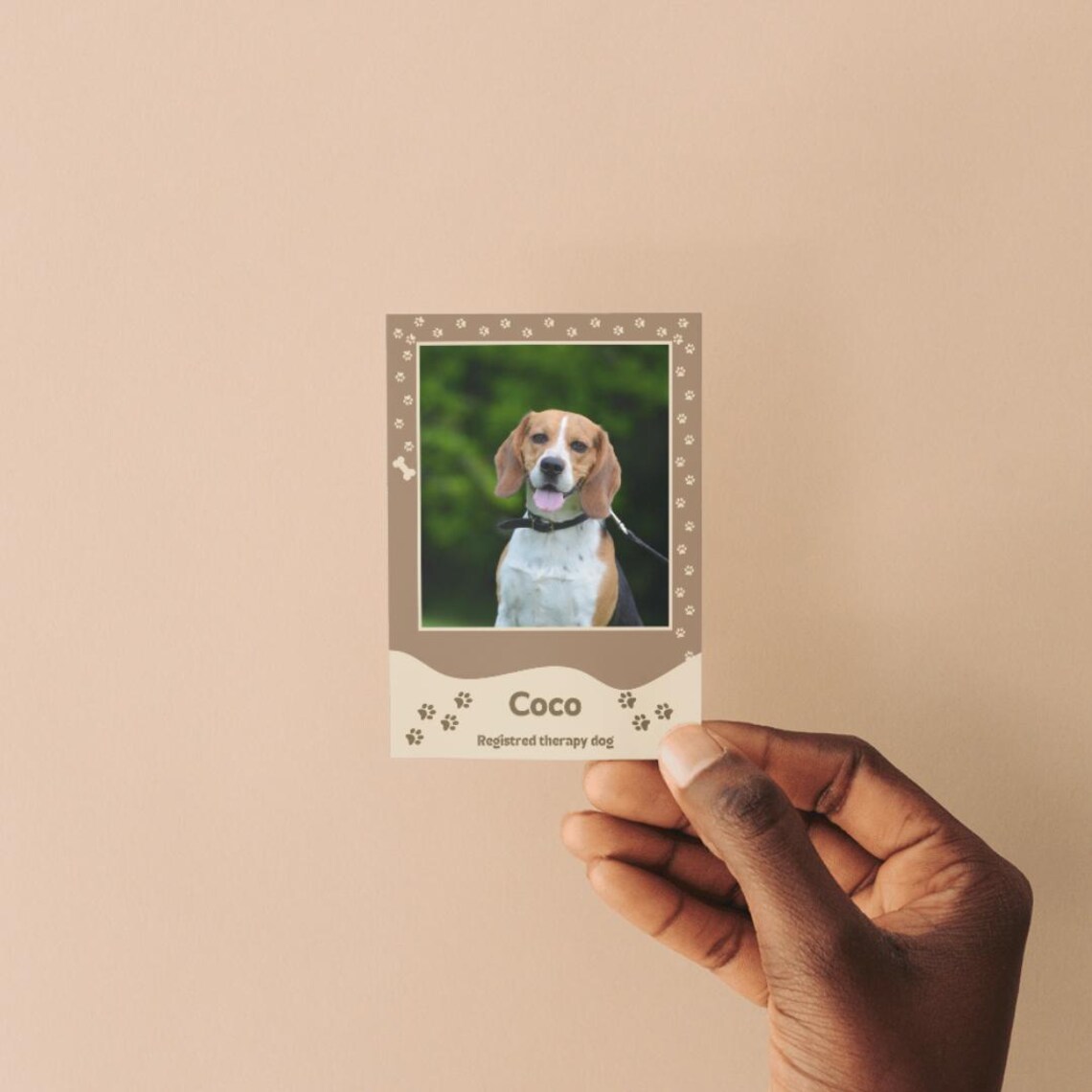 Design Your Own Custom Dog Trading Cards – Fully Editable Canva ...