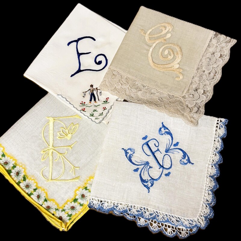 Vintage Handkerchief - Etsy